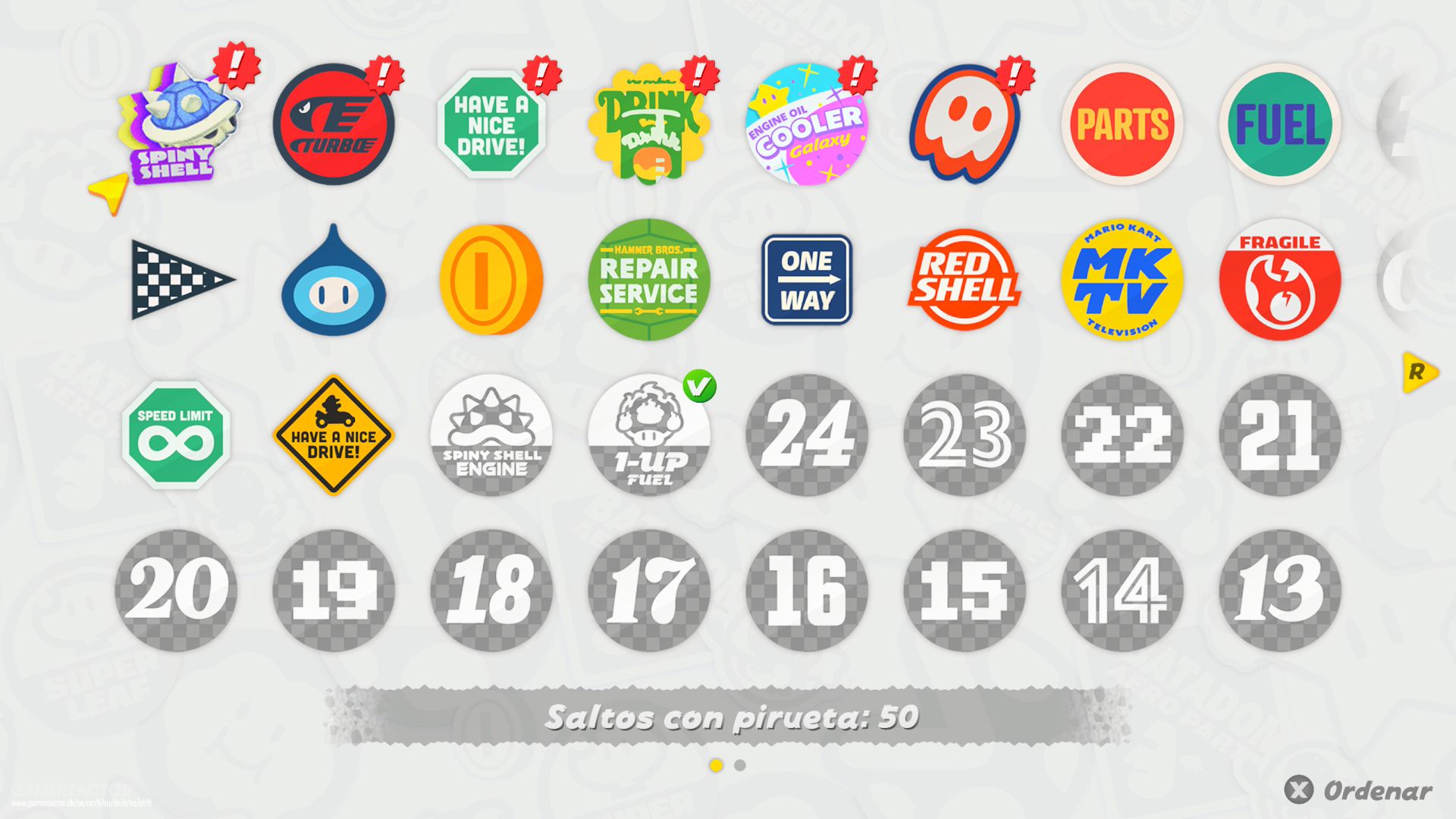 Mario Kart World: Sticker Guide - Complete the collection!