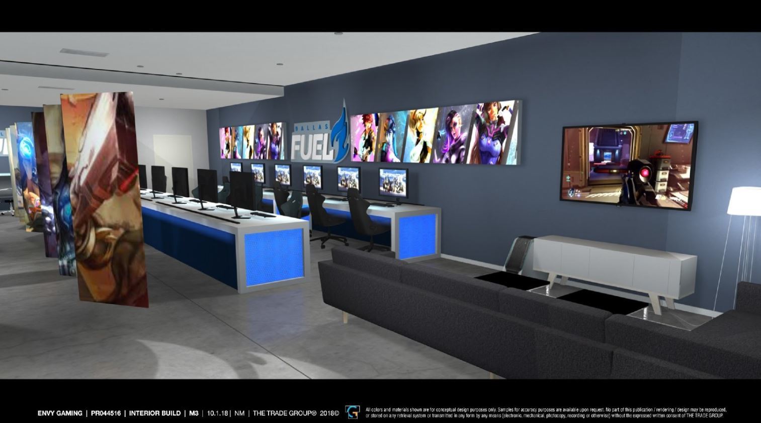 Dallas Fuel teases new training center - Overwatch - Gamereactor