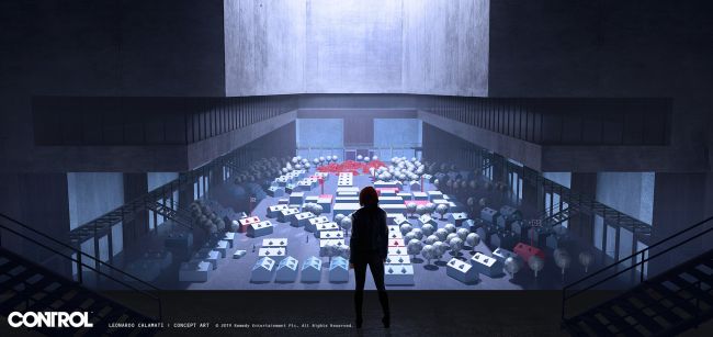 Check out some of the concept art used in Control