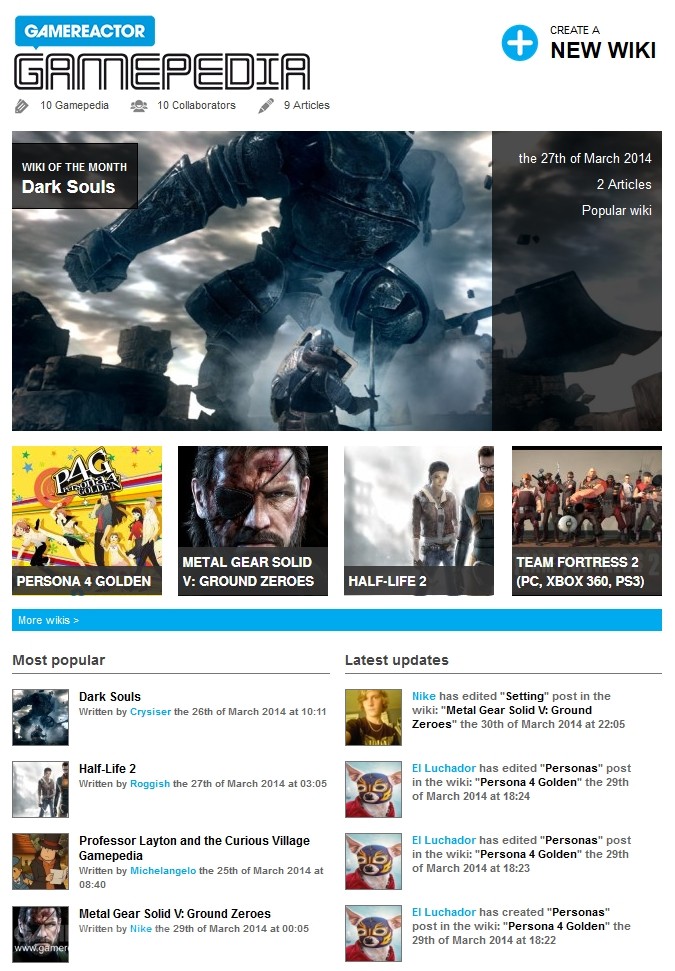Introducing Gamereactor's Gamepedia - - Gamereactor