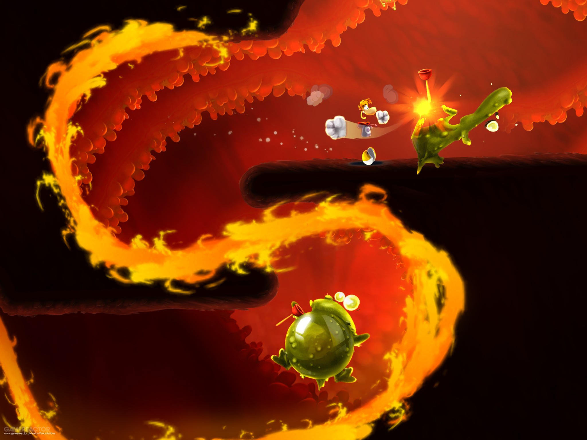 Rayman returns in Fiesta Run - Rayman Fiesta Run - Gamereactor