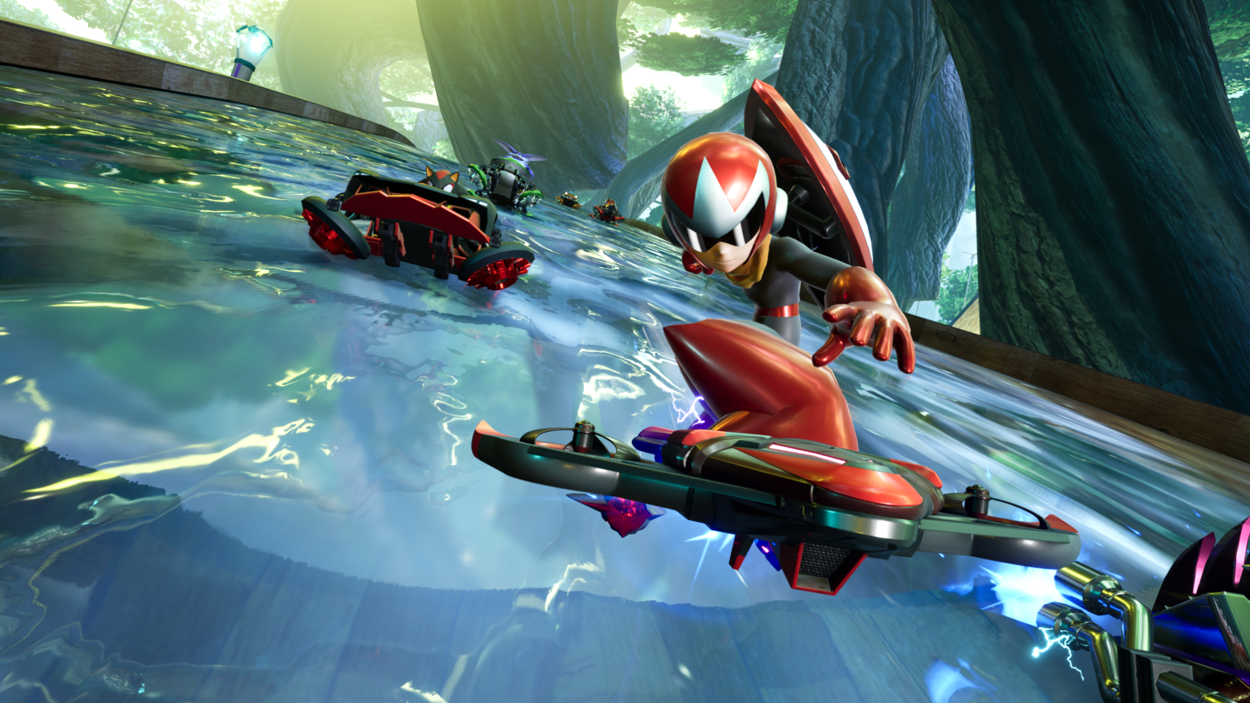Check out Mega Man and Proto Man in Sonic Racing: Crossworlds