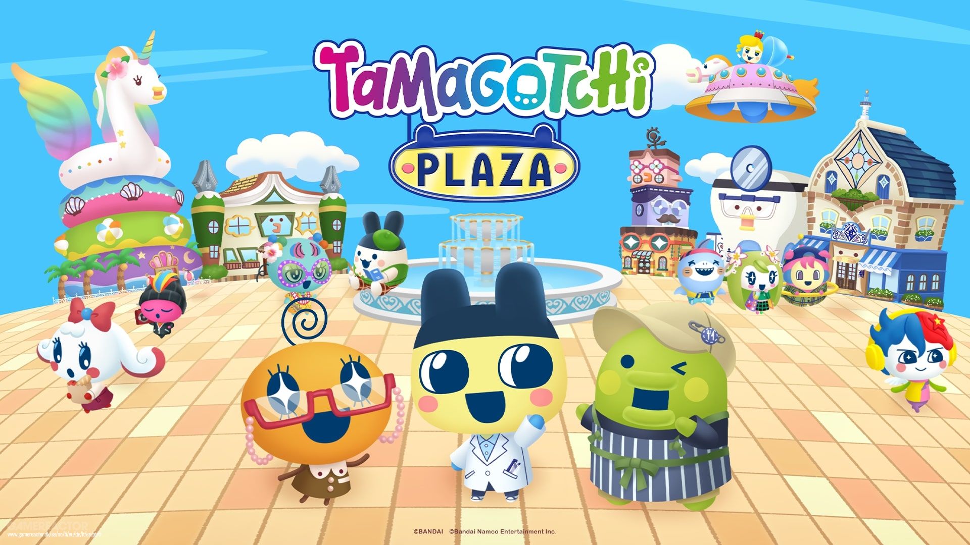 Enjoy your pocket pets now on the Switch screen: Tamagotchi Plaza is ...