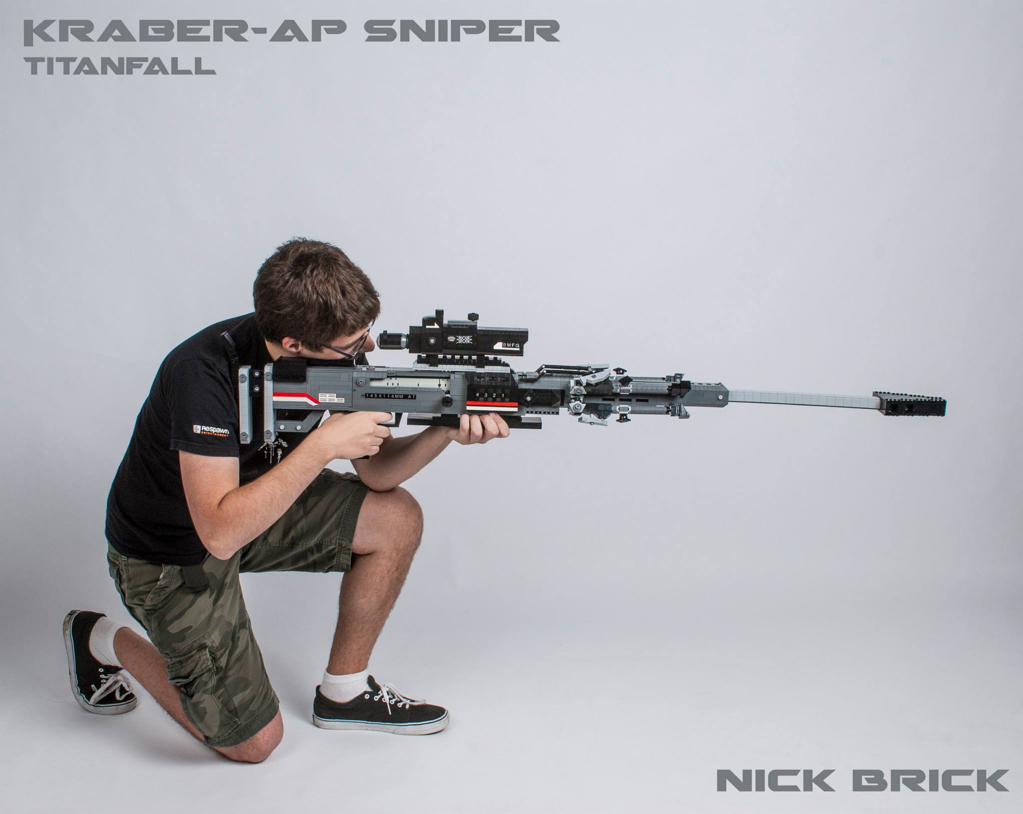Titanfall sniper gets recreated in Lego