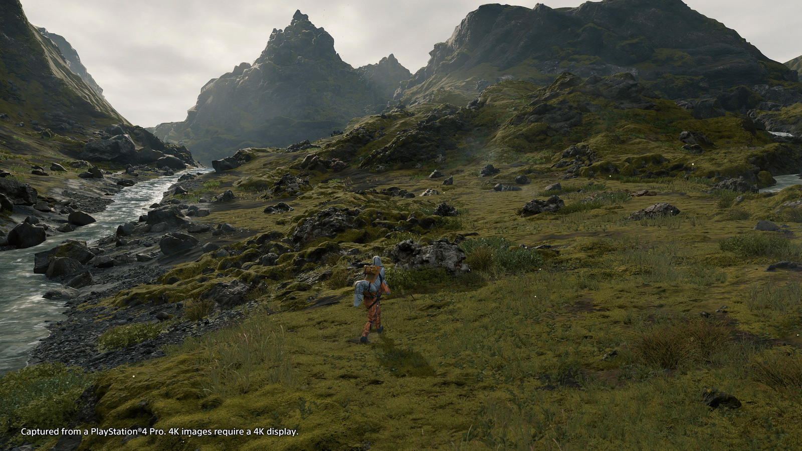 You'll be getting dragged around by rivers in Death Stranding
