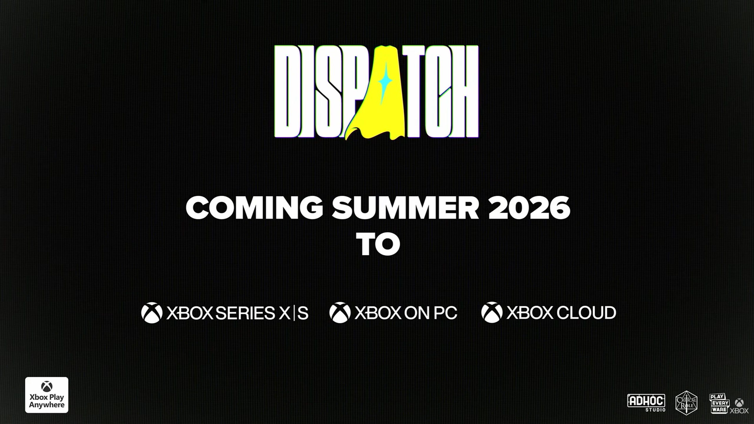 Dispatch launching for Xbox this summer