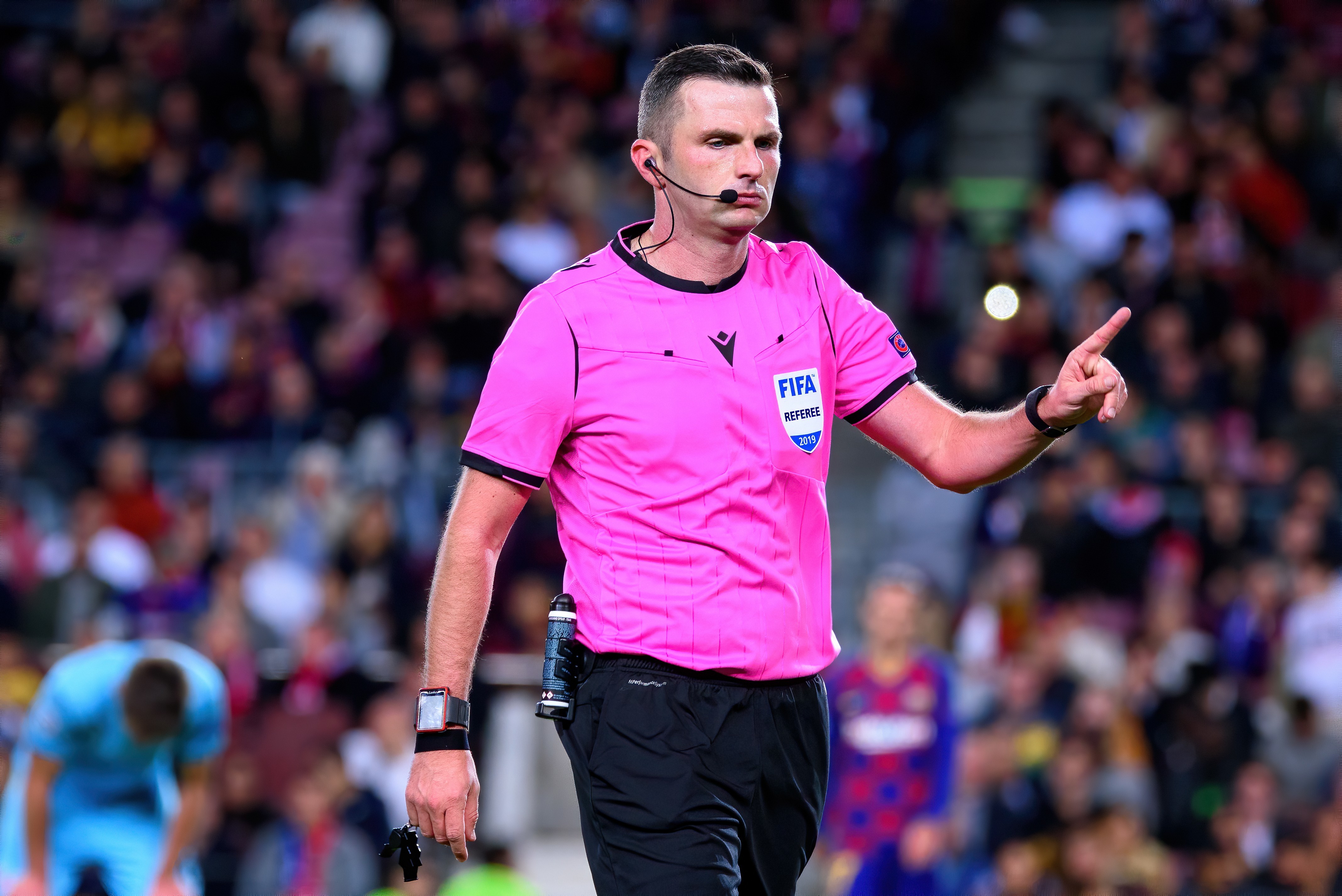 Referee board denounces threats towards official Michael Oliver after ...