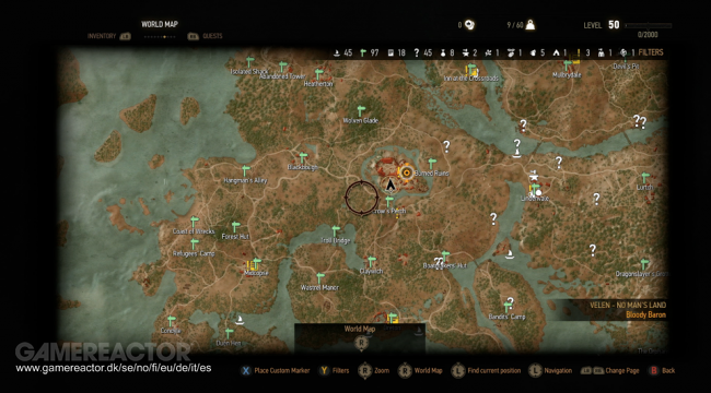 The size of The Witcher 3's world revealed - The Witcher 3: Wild Hunt ...
