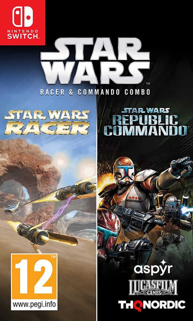 A Switch combo pack containing Star Wars Episode I Racer and Republic ...