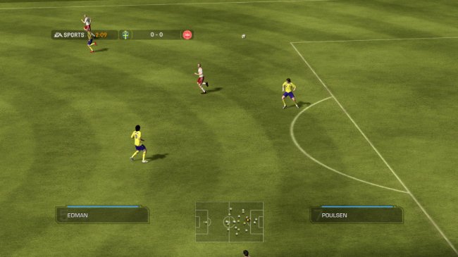 Our screens from FIFA 09