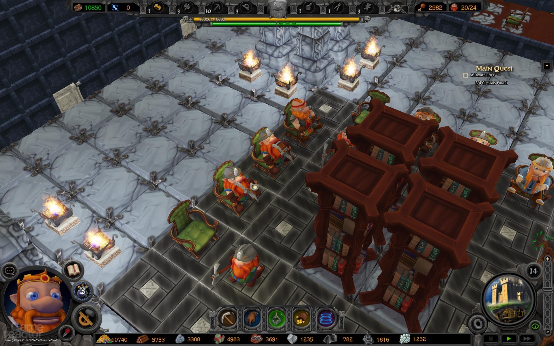 A Game of Dwarves Review - Gamereactor