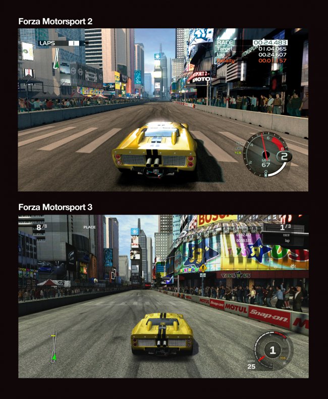 Comparison: Forza 2 vs Forza 3 - Forza Motorsport 3 - Gamereactor