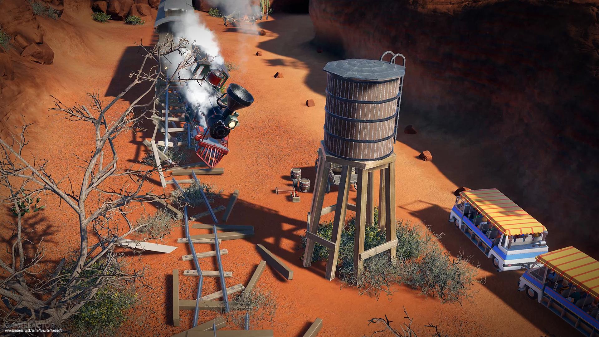 Planet Coaster Studios Pack adds Hollywood themed rides