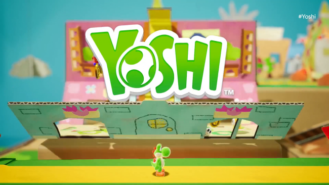 The new Yoshi game officially announced - Yoshi's Crafted World ...