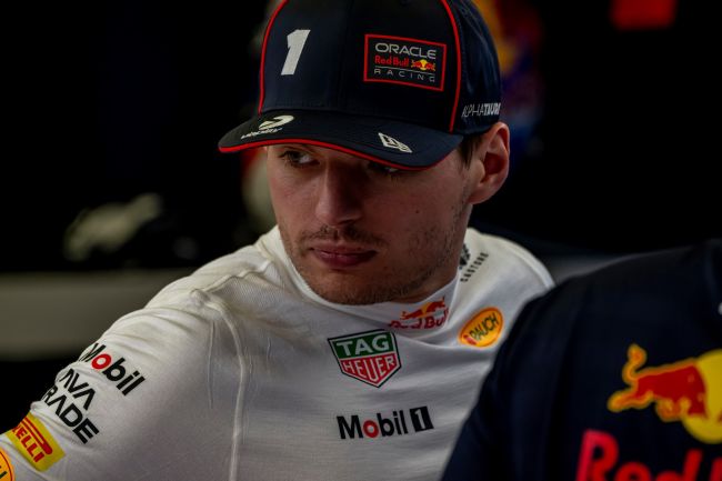 Max Verstappen bites his tongue after penalty that cost him the win in ...