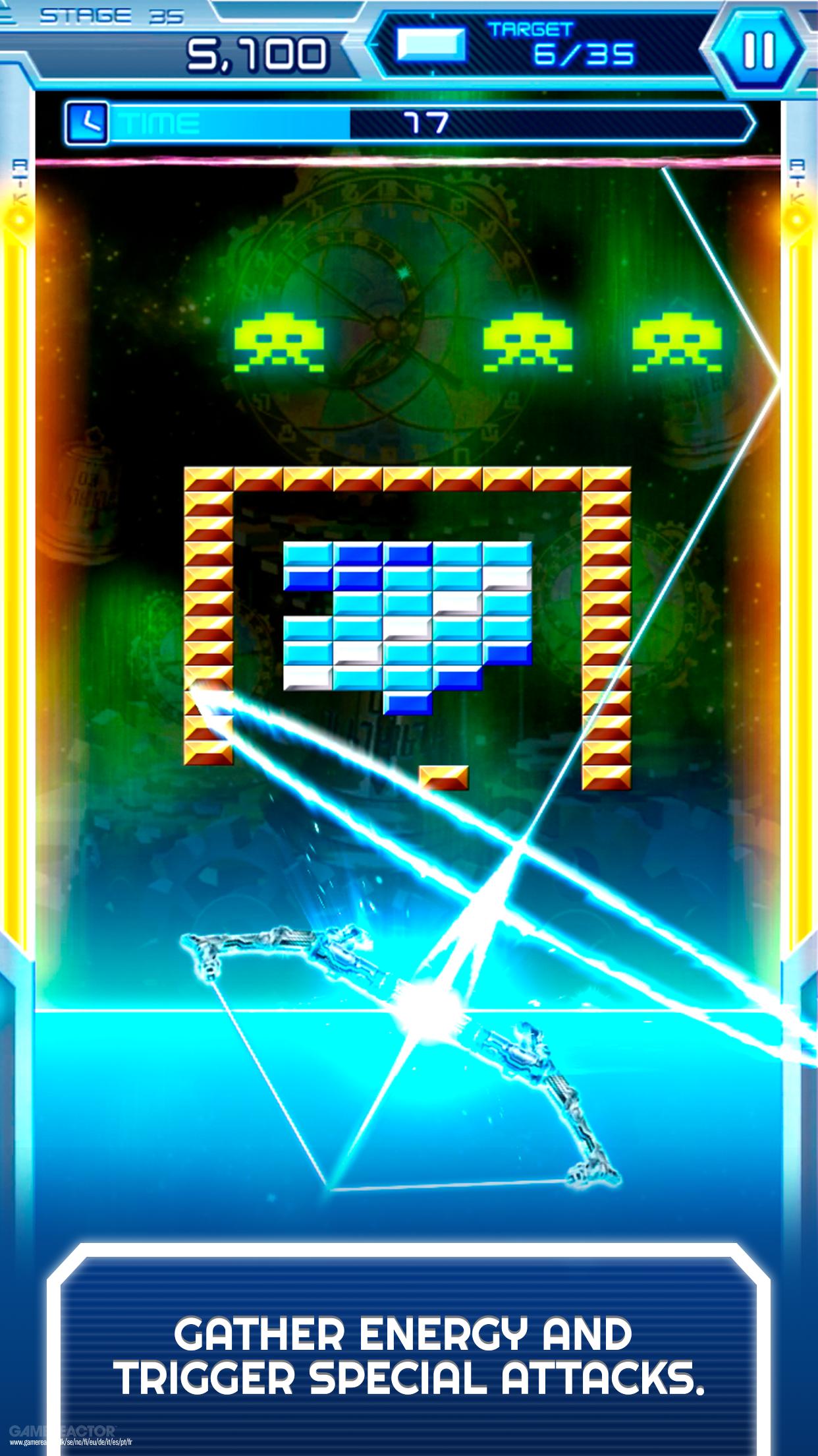 Arkanoid vs Space Invaders Review - Gamereactor