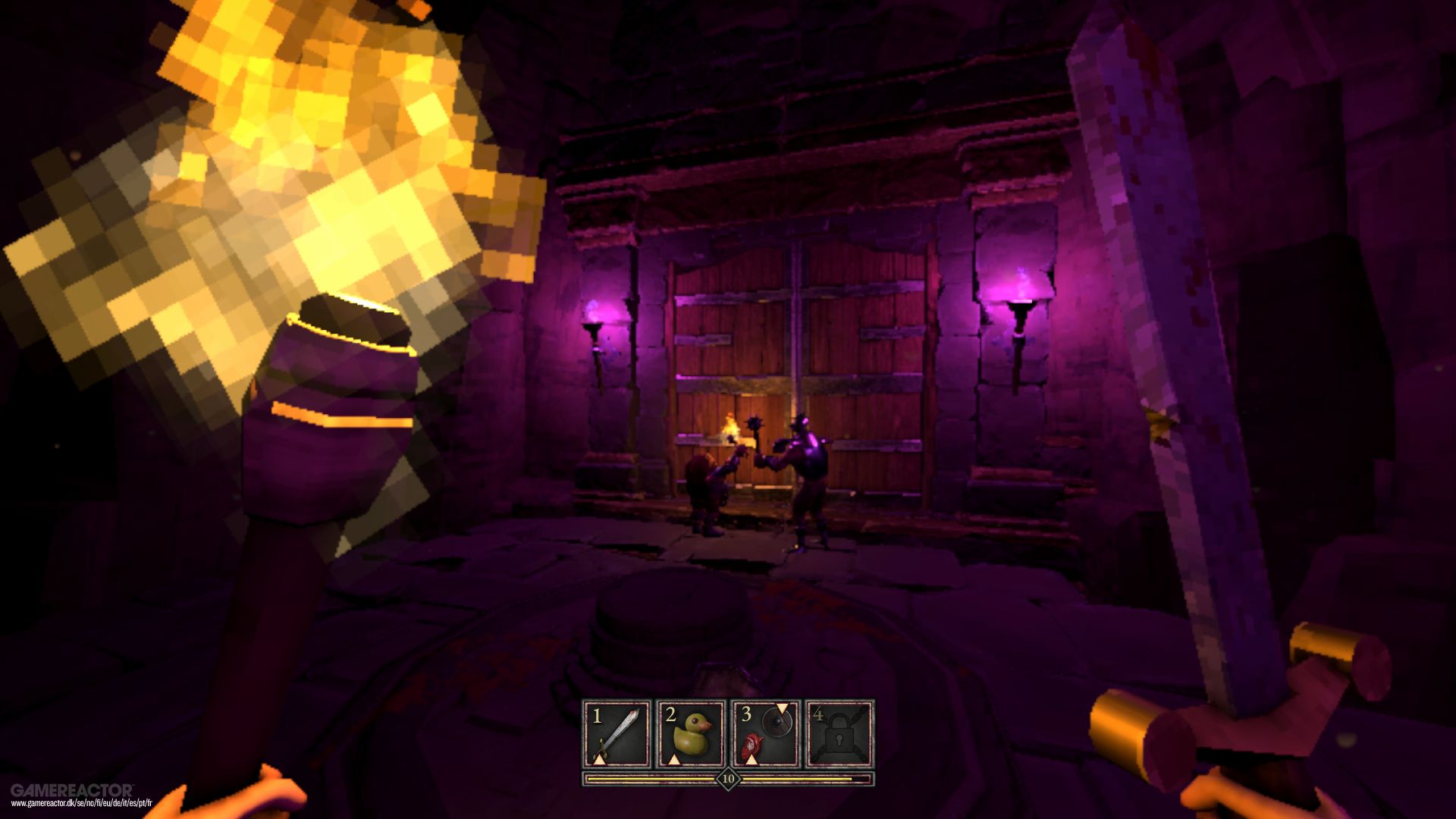 A dungeon crawler where weapons are useless: First look at TPK