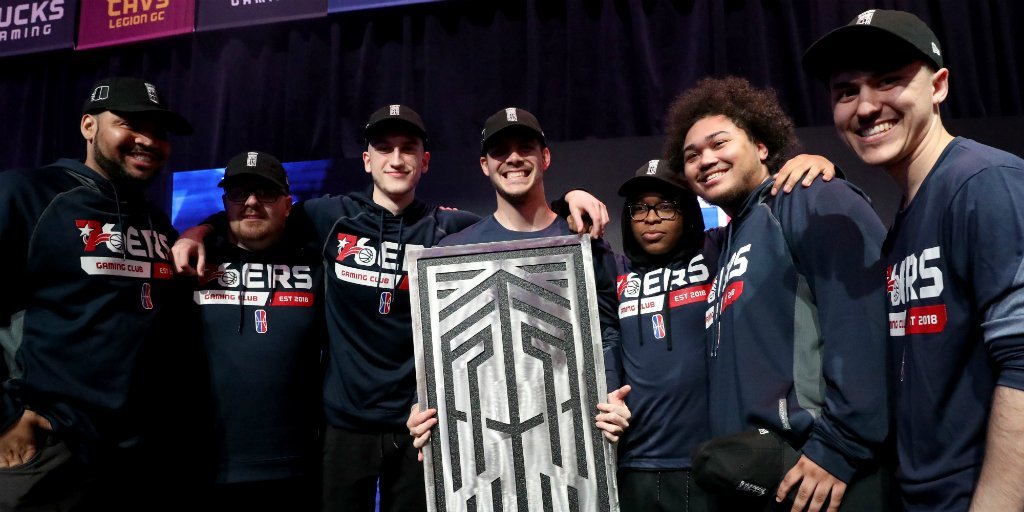 The first NBA 2K League competition won by 76ers GC - NBA 2K18 ...