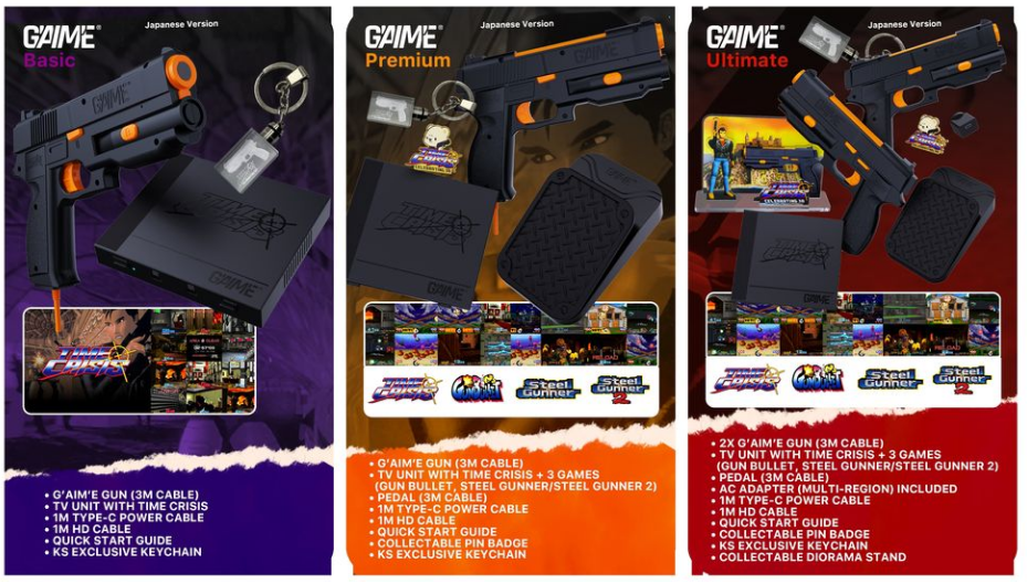 Time Crisis returns - With AI light guns in a mini console via ...