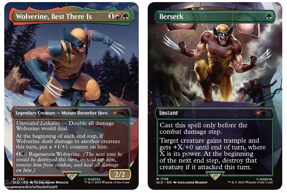 Wizards of the Coast unveils the first Magic: The Gathering x Marvel cards