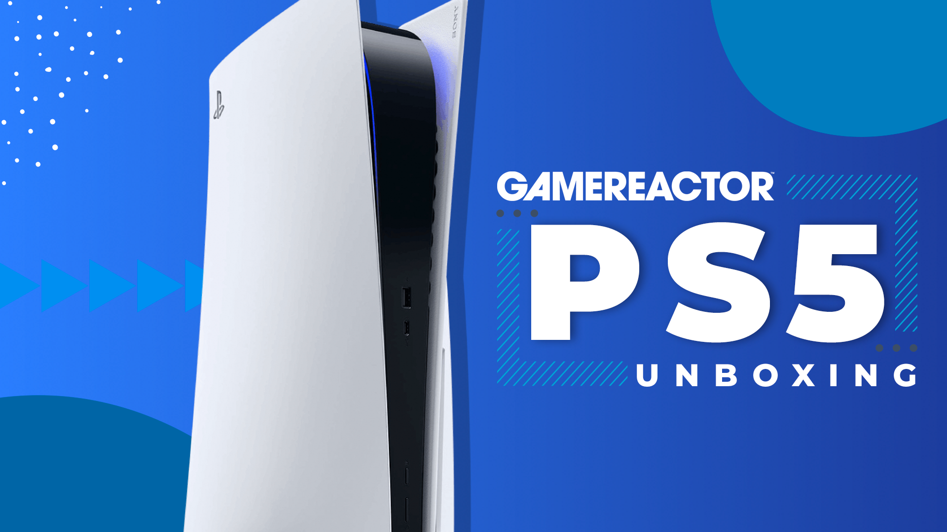 Here's our unboxing of the PS5 - - Gamereactor