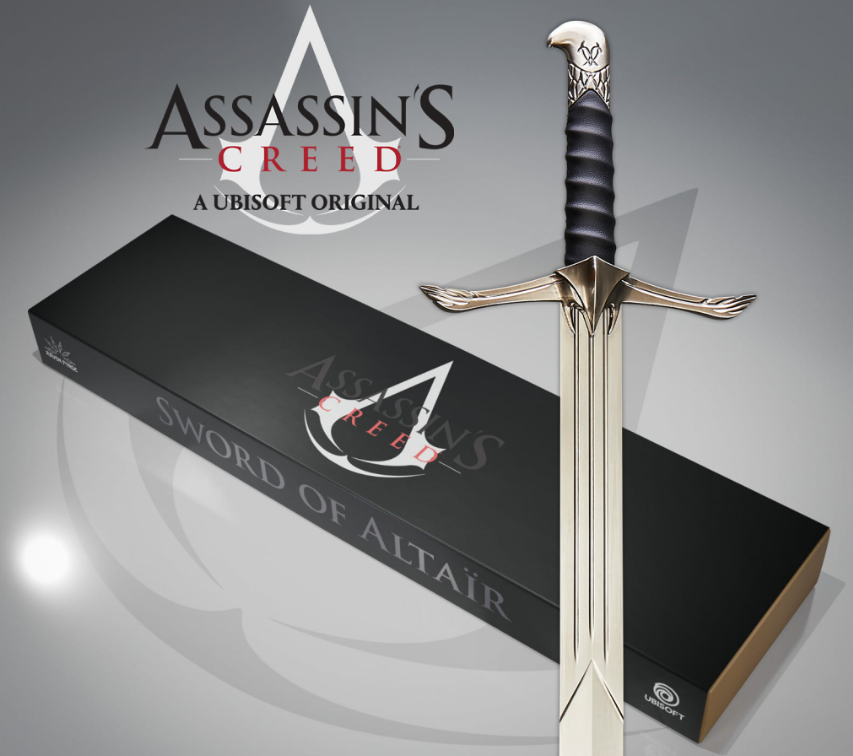 A full-scale replica of Altaïr's sword is now available for pre-order ...