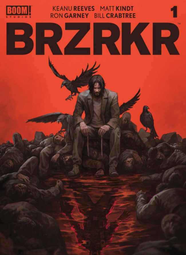 Keanu Reeves BRZRKR comic series set for Netflix adaptation - - Gamereactor
