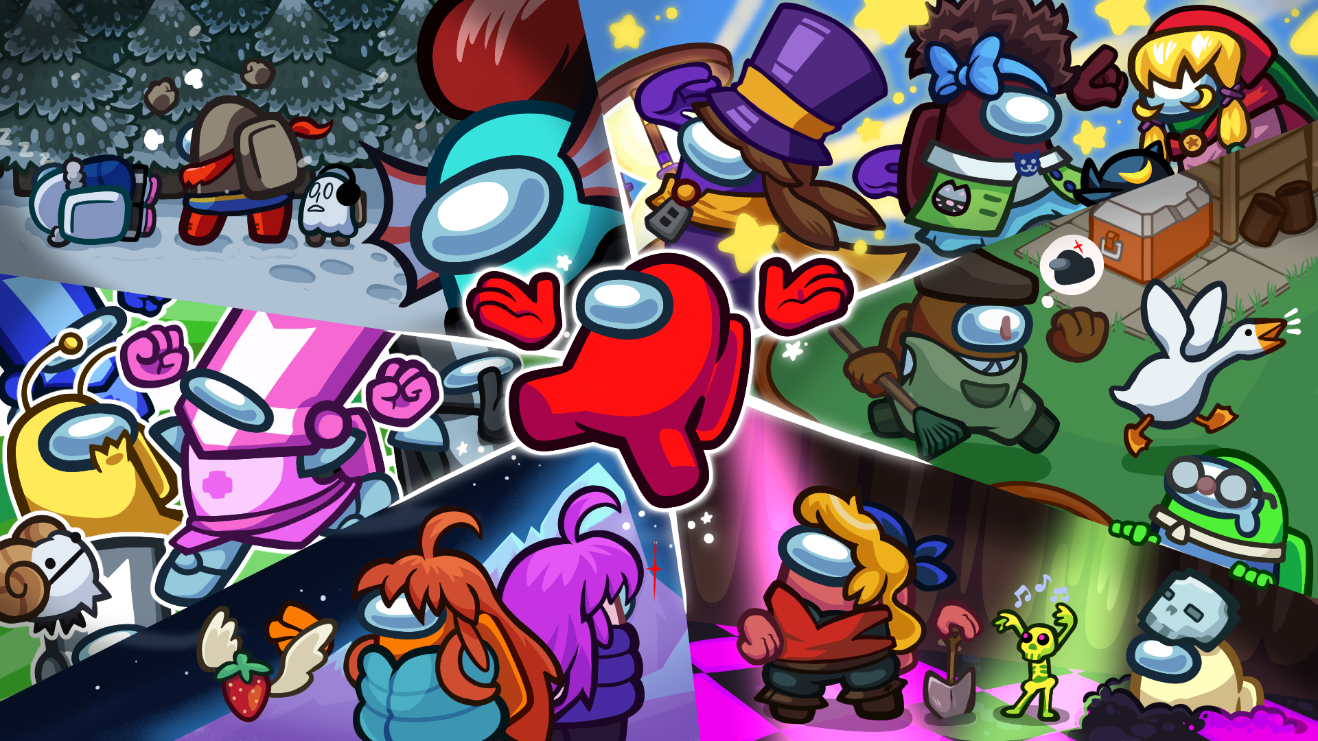 Among Us' mega Indie Cosmicube crossover is now available