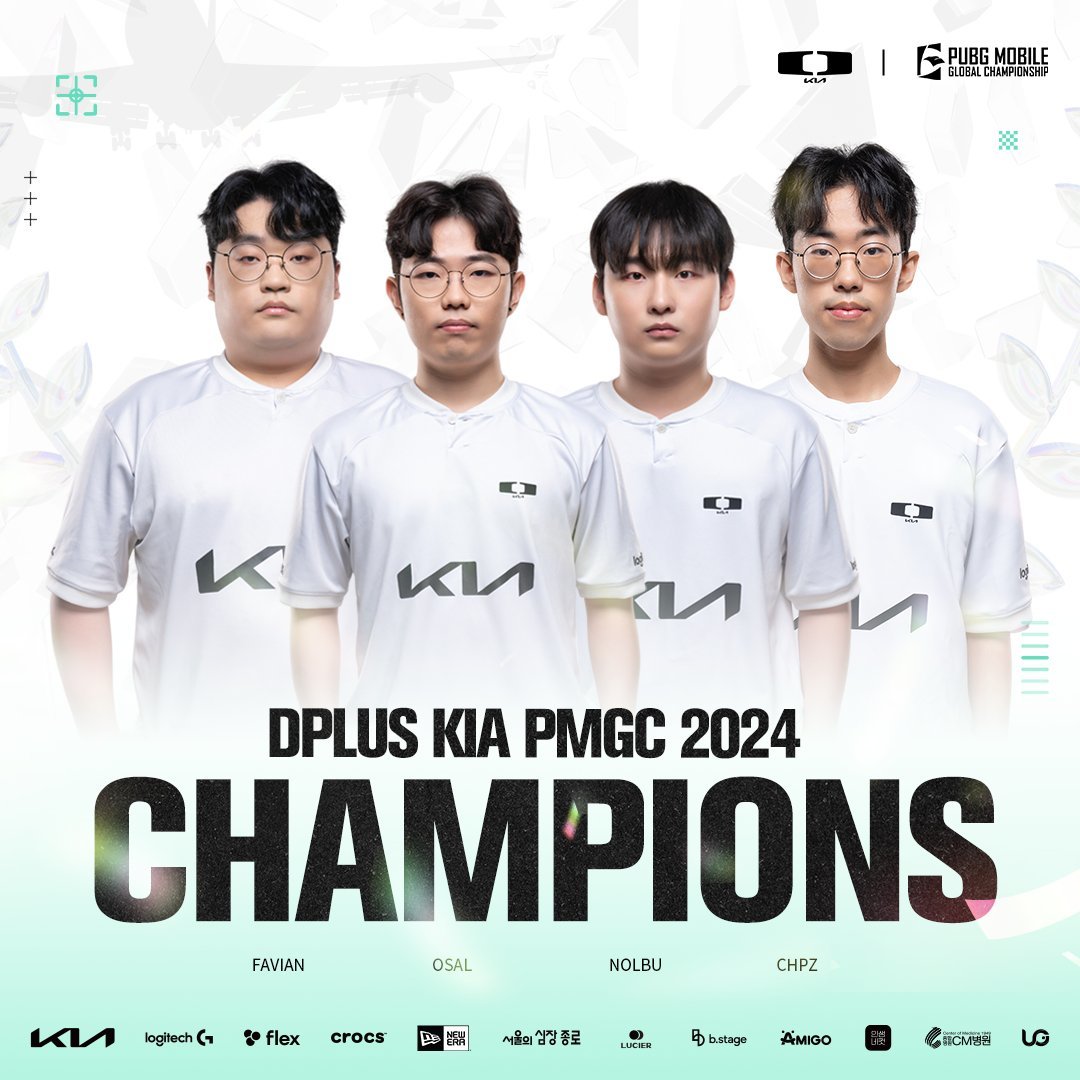 Dplus KIA win PUBG Mobile Global Championship by one point