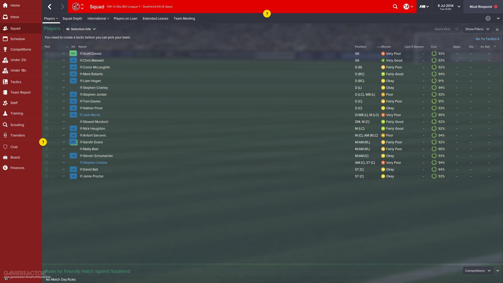 Football Manager 2015 Review - Gamereactor