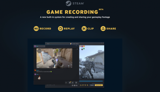 Game recording is coming to Steam - - Gamereactor