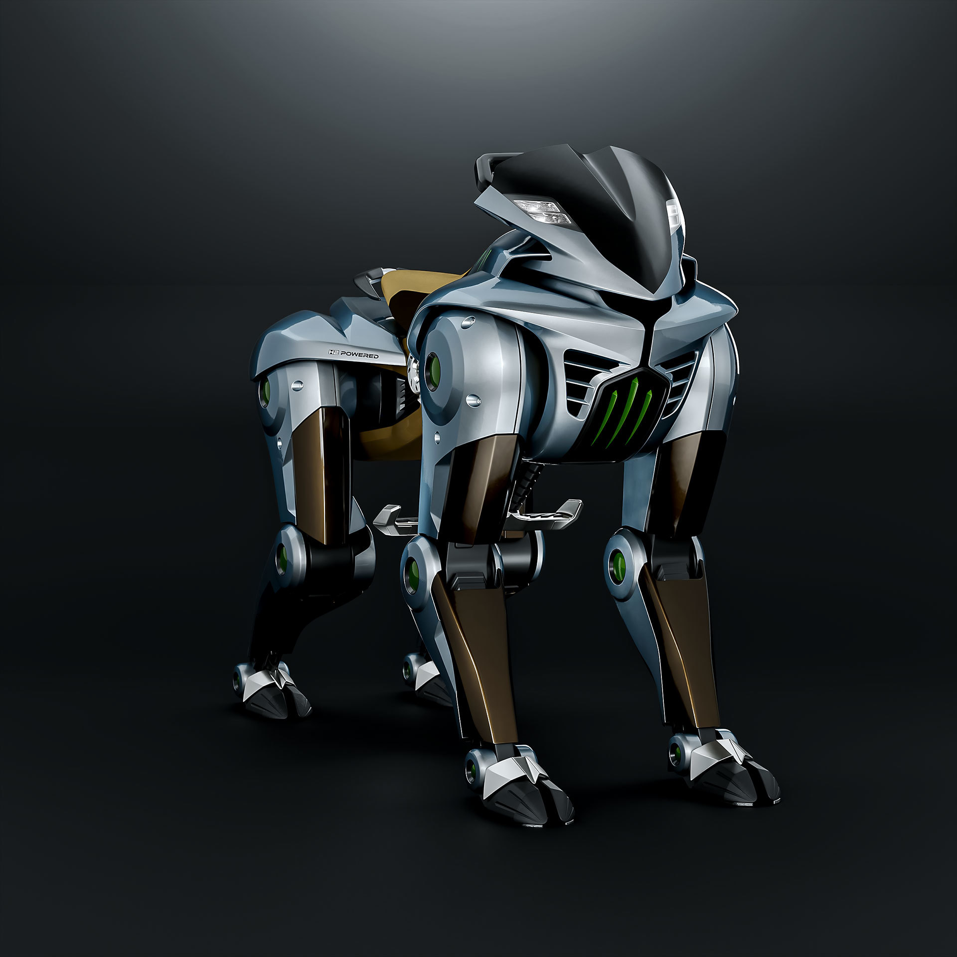 Kawasaki unveils rideable quadruped robot called the Corleo - - Gamereactor