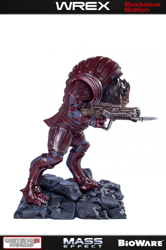 Gaming Heads unveils Mass Effect Urdnot Wrex statue