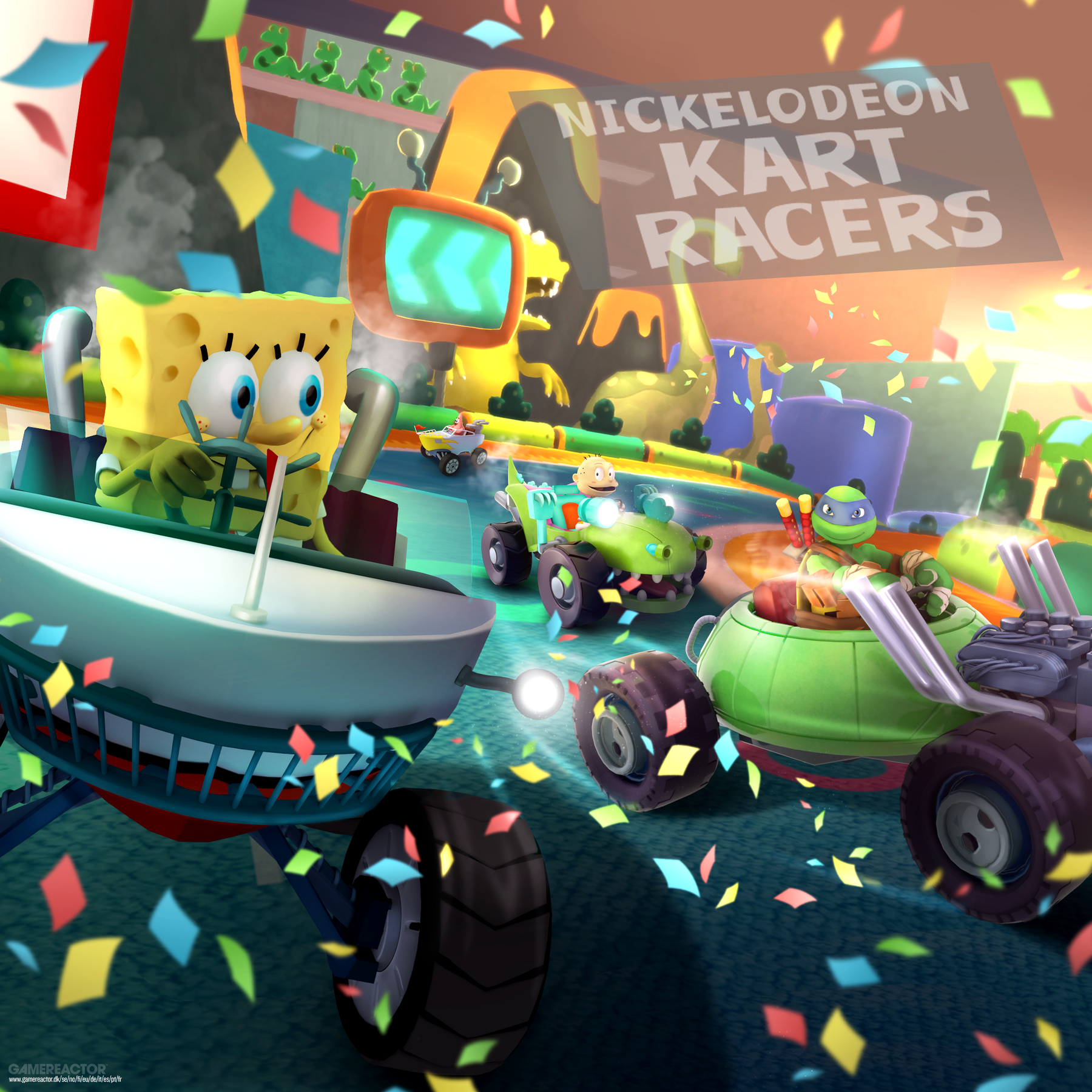 Nickelodeon Kart Racers announced