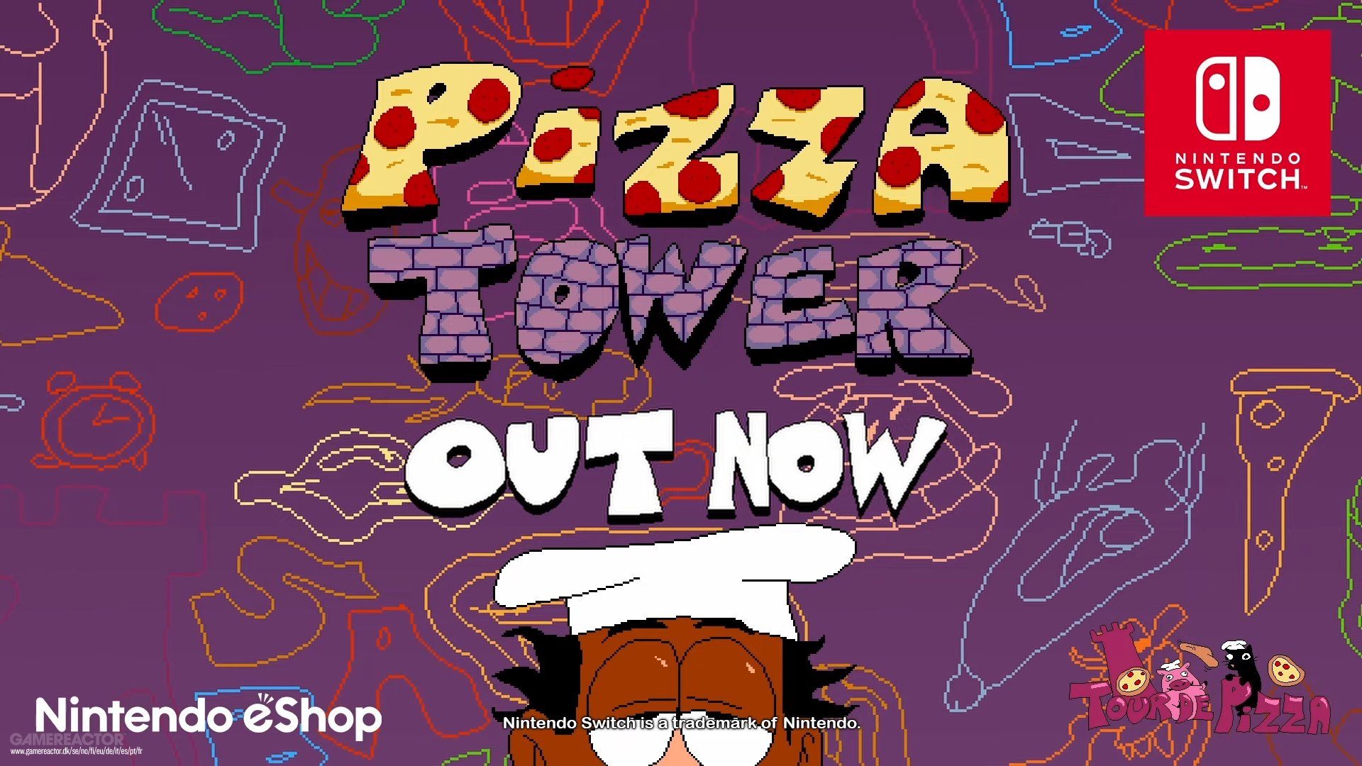 Pizza Tower comes as a surprise to Nintendo Switch today