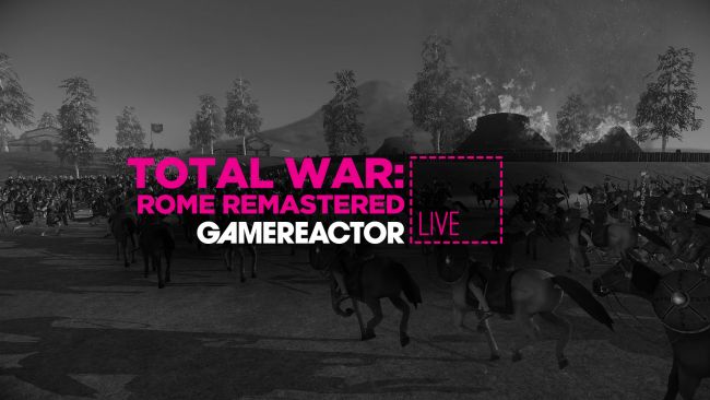 We're heading to battle in Total War: Rome Remastered on today's GR Live
