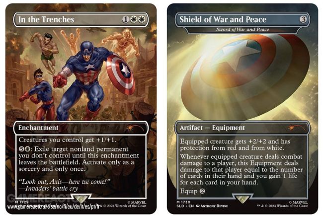 Wizards of the Coast unveils the first Magic: The Gathering x Marvel cards