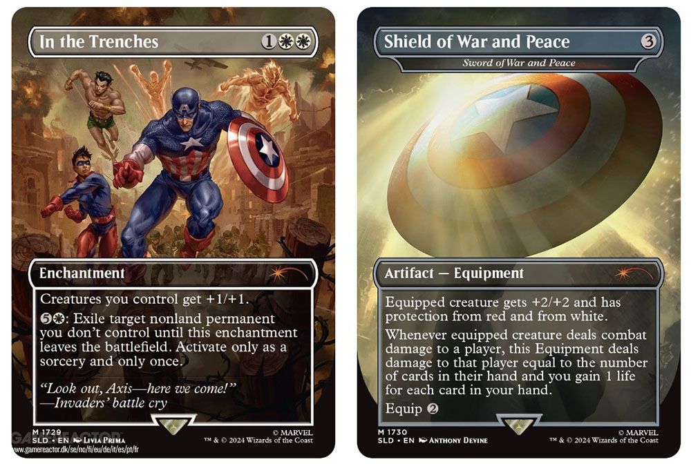 Wizards of the Coast unveils the first Magic: The Gathering x Marvel cards