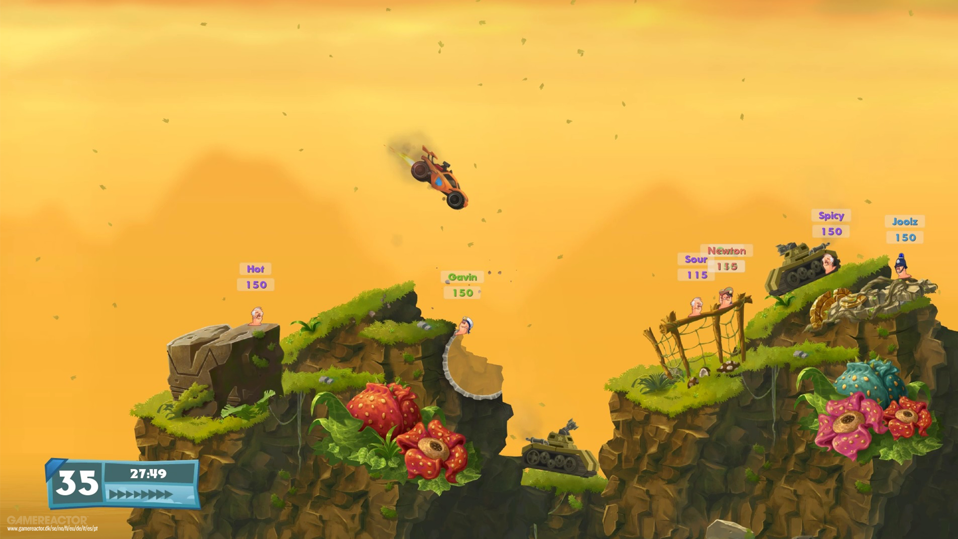 Worms WMD - Hands-On Impressions Preview - Gamereactor