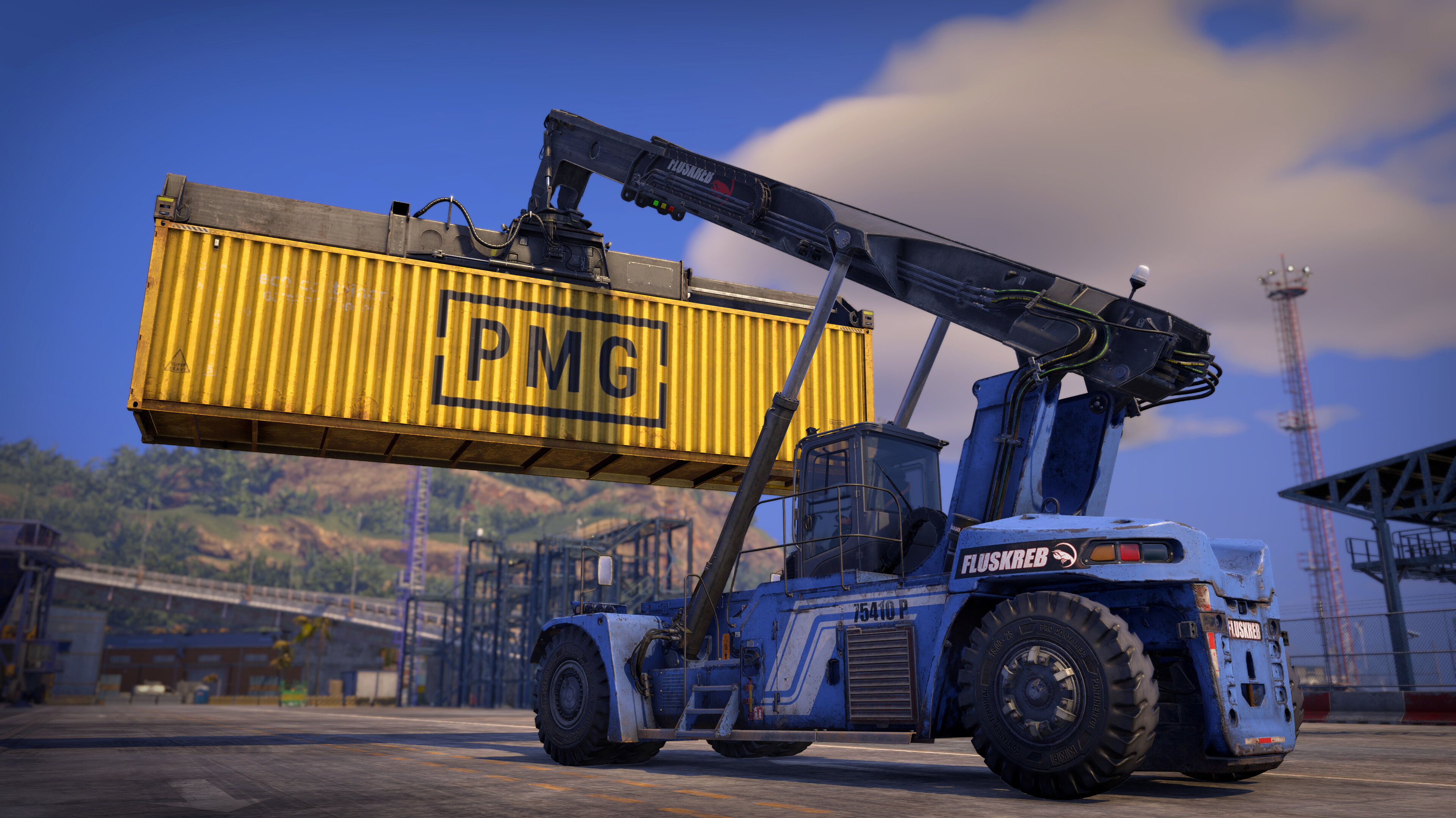 Become a heavy-duty crane operator in Saber Interactive's upcoming Docked