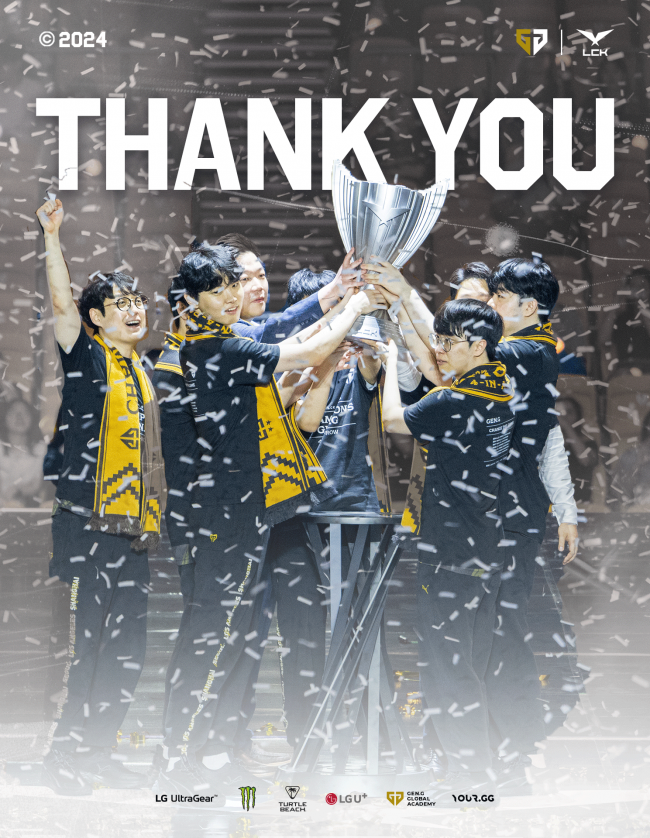 Gen.G releases entire League of Legends team