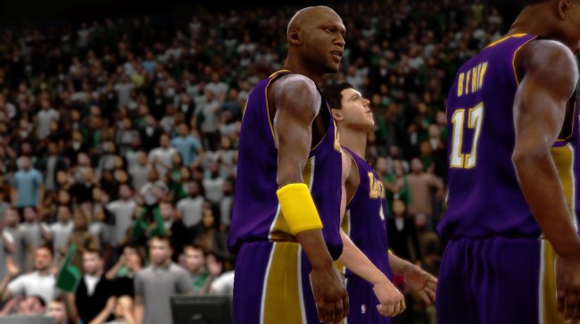 Our screens from NBA 2K9