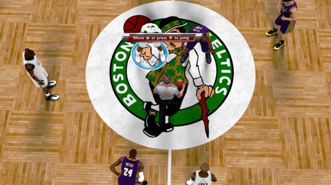 Our screens from NBA 2K9