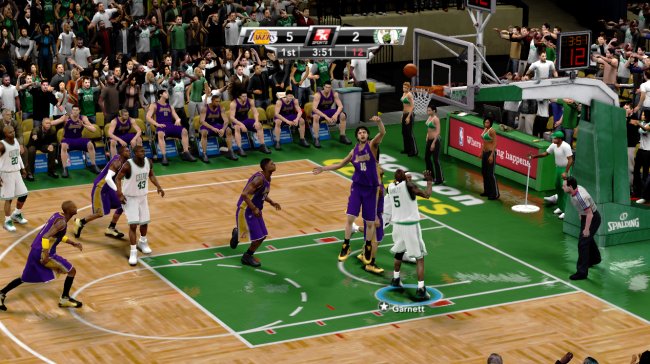 Our screens from NBA 2K9