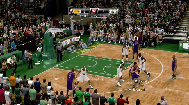 Our screens from NBA 2K9