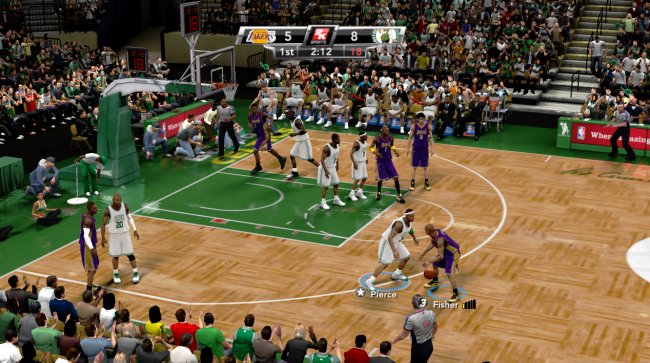 Our screens from NBA 2K9