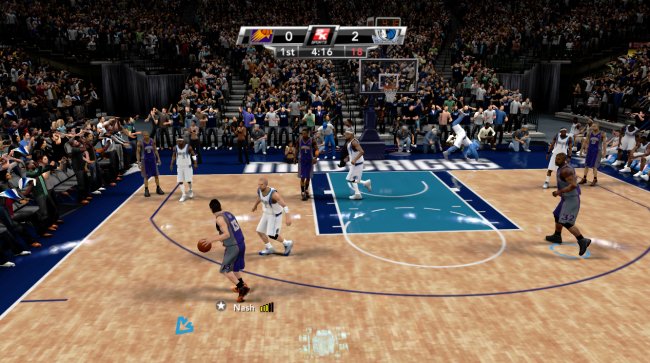 Our screens from NBA 2K9