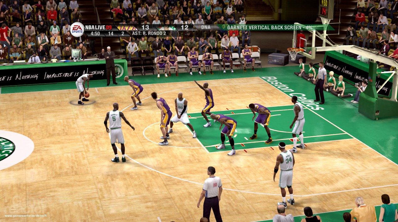 Our screens from NBA Live 09