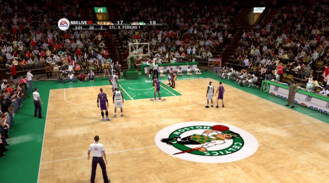 Our screens from NBA Live 09
