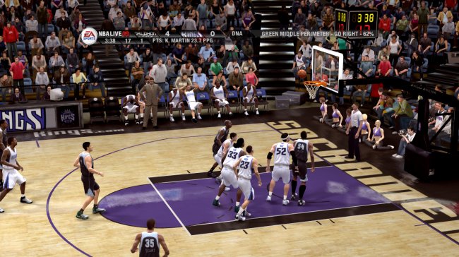 Our screens from NBA Live 09